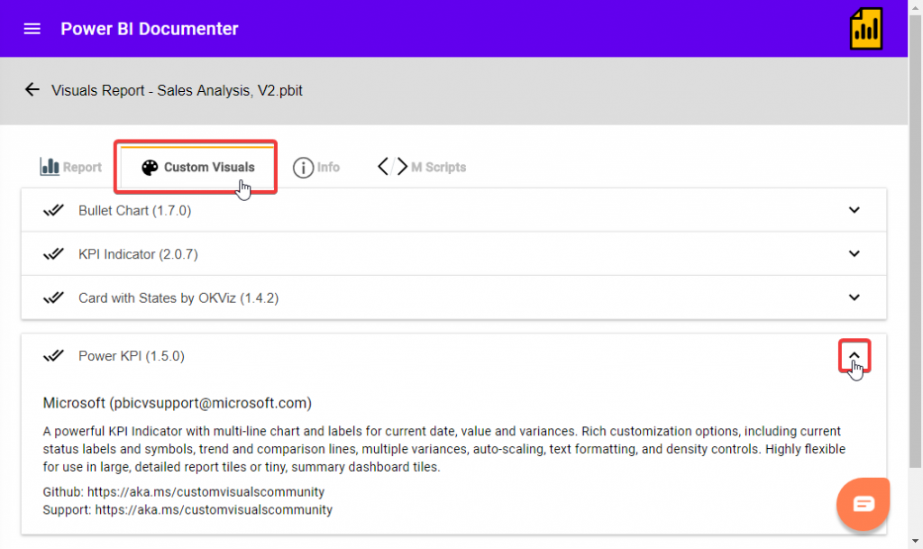 Power BI Documenter July 2018 Release