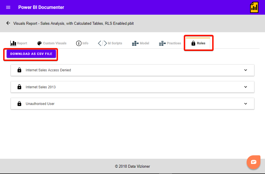Power BI Documenter December 2018 Release
